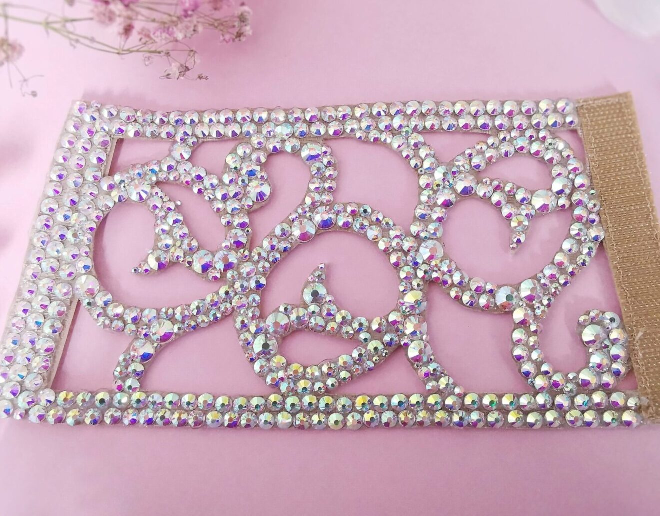 Fuchsia wide bracelet, different colors | Online shop Alina Dance Jewelry