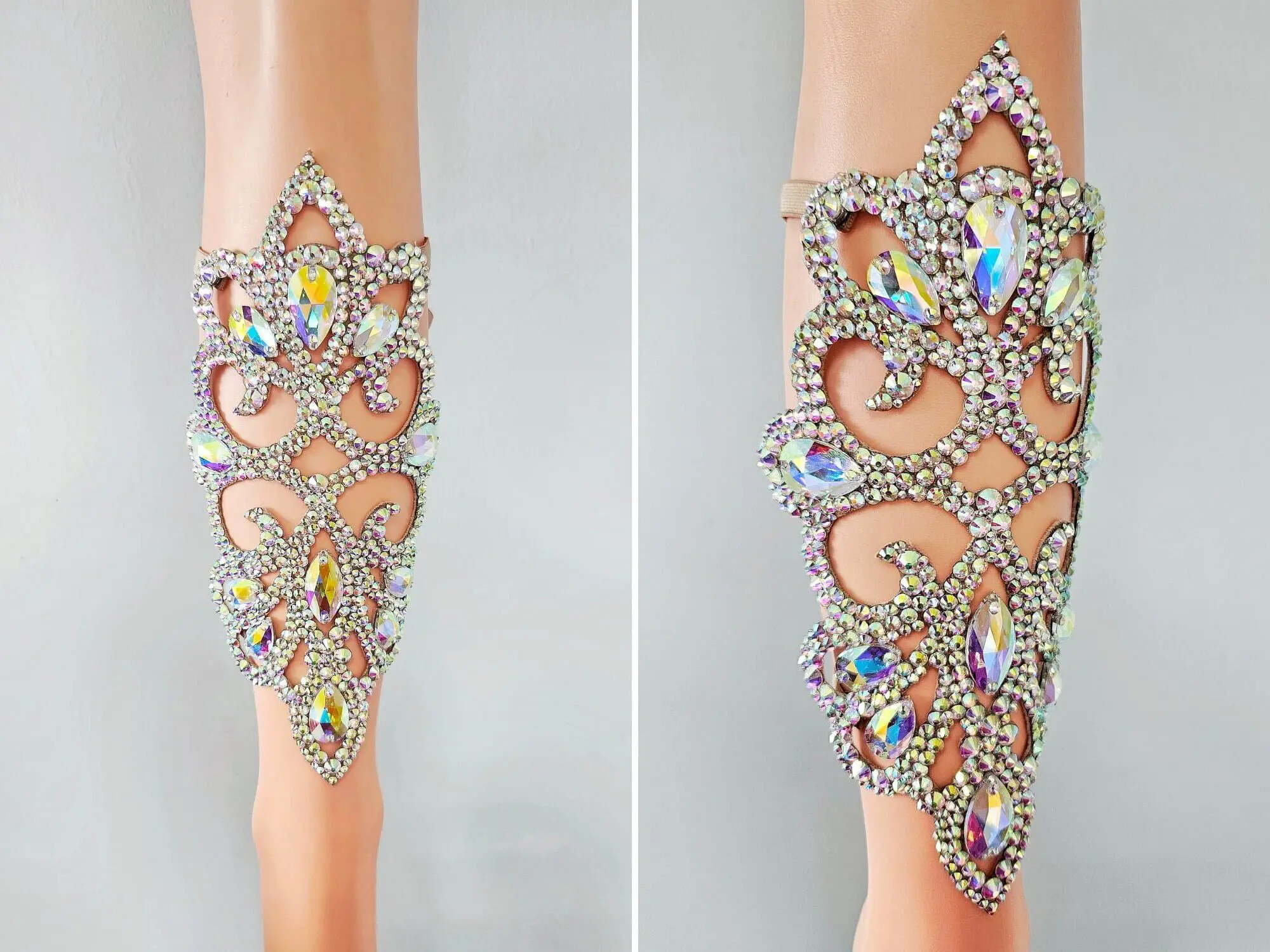 Leg jewelry, elastic | Online shop Alina Dance Jewelry