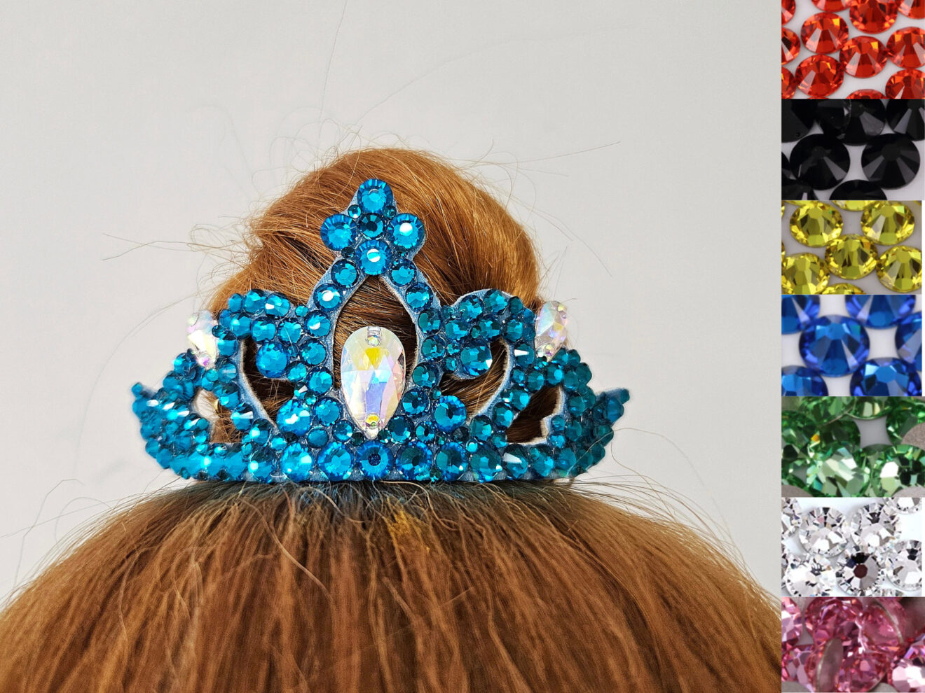 Hair bun crowns Archives | Online shop Alina Dance Jewelry