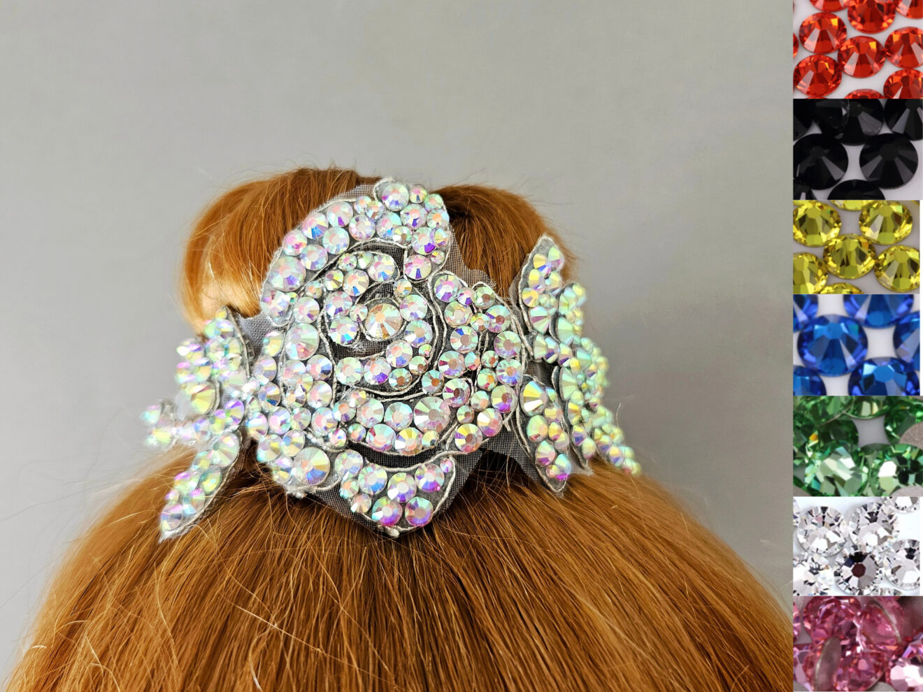Hair bun crowns Archives | Online shop Alina Dance Jewelry